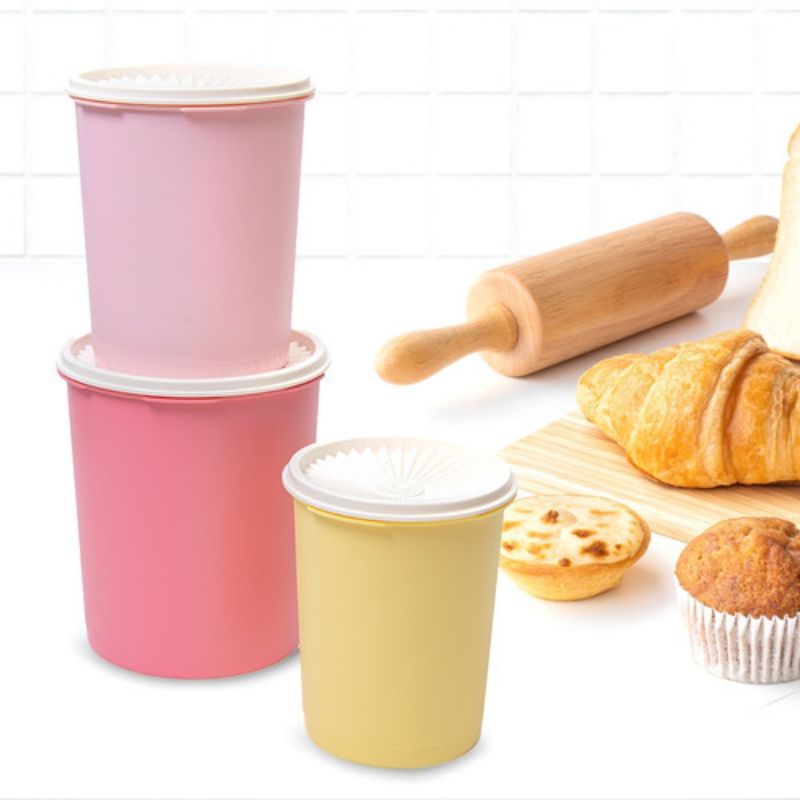 Tupperware Decorator Canister Set (3pcs) | Shopee Malaysia