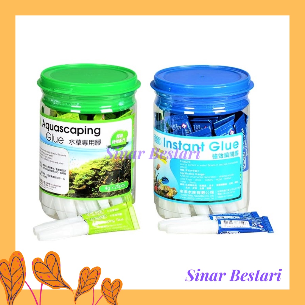 ISTA Instant Glue for Aquascape Aquascaping Plant Pokok Aqua Scape Gam ...
