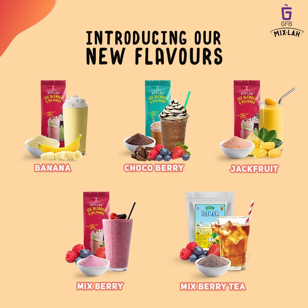 Mix-Lah Ice Blended Powder/ Serbuk Ais Blended/ Mixlah / Tapioca Pearl ...