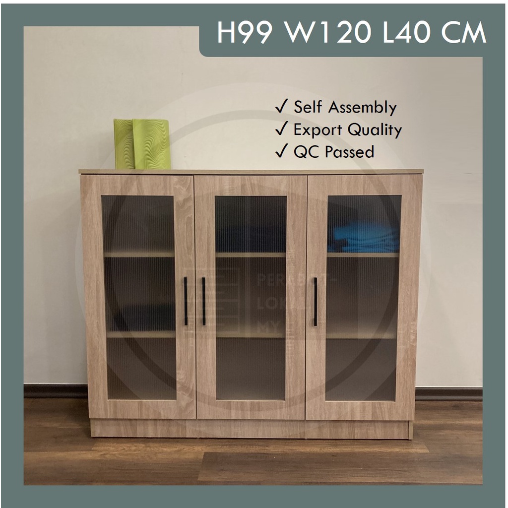 3 Doors Side Cabinet-Almari Dapur-Kitchen Cabinet-Cabinet Dapur-Almari ...