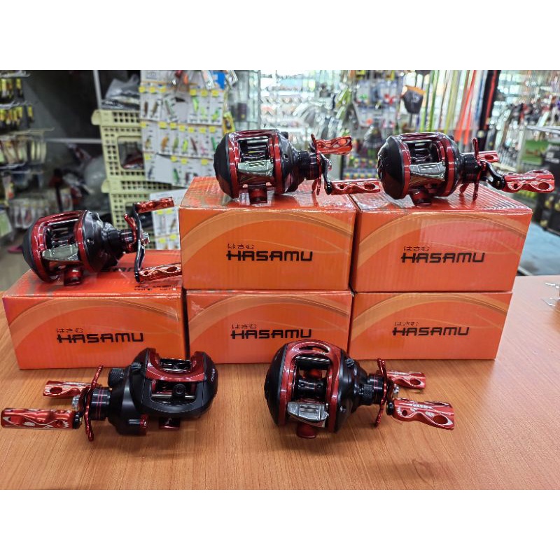 (Right Hand) HASAMU REEL CAST SYNERGY CS1000 Baitcasting Reel Mesin BC ...