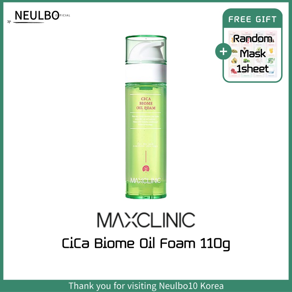 [Maxclinic] CiCa Biome Oil Foam 110g | Shopee Malaysia