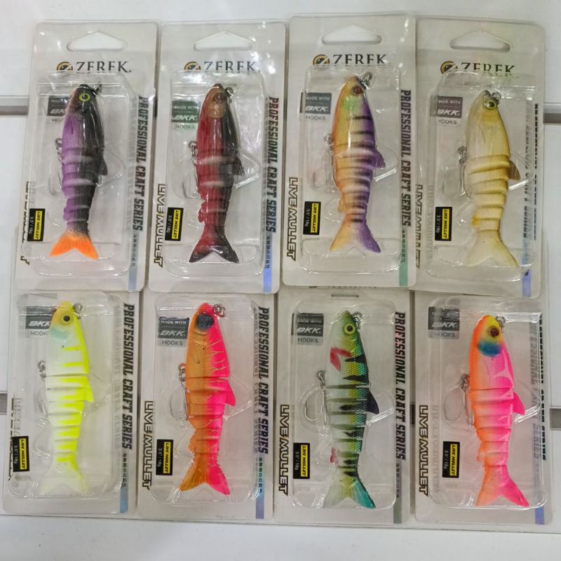 Zerek Lure Live mullet 3.5"/18g | Shopee Malaysia