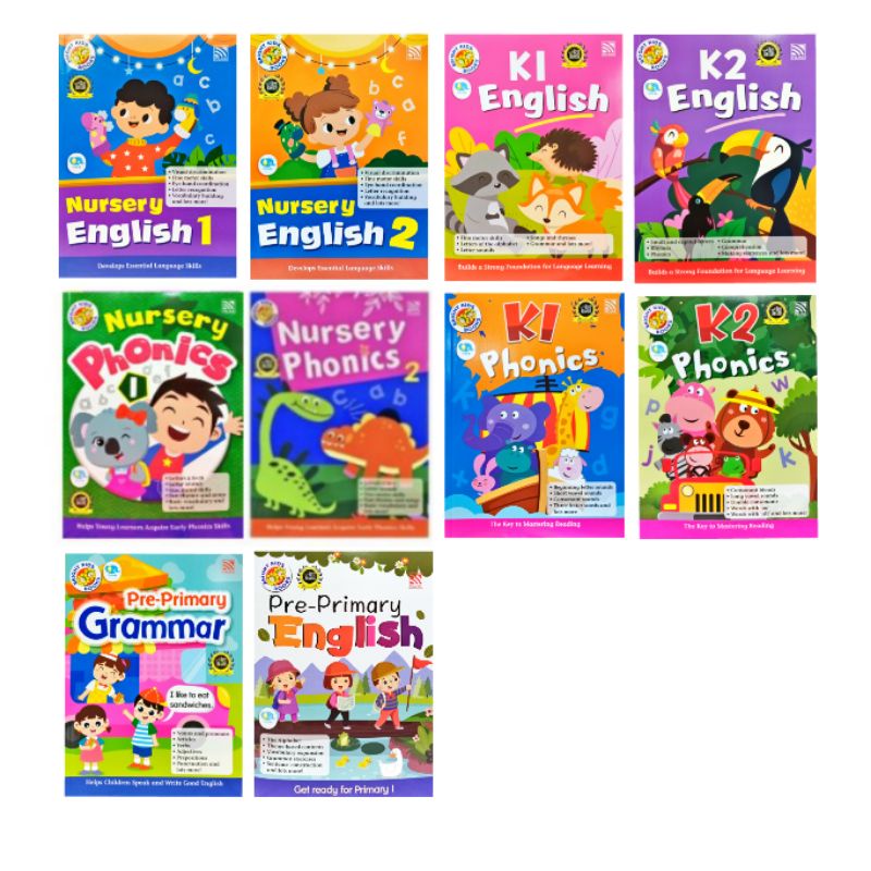 [Pelangi] Bright Kids English Book Nursery, K1, K2, Pre-Primary,Phonics ...