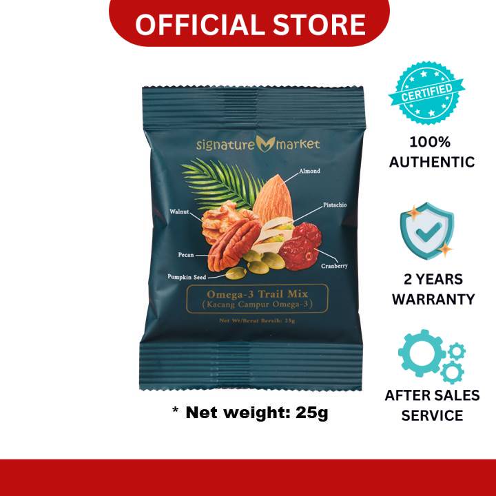 (GWP) Reebok x Signature Market Omega-3 Trail Mix 25g Kacang Campur ...