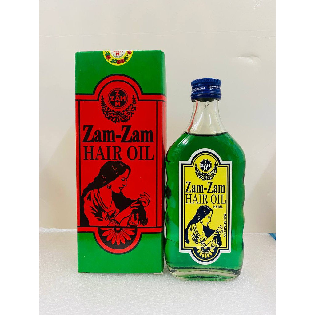 ZAM ZAM HAIR OIL/ MINYAK RAMBUT ZAM ZAM (115ML) | Shopee Malaysia