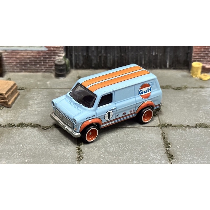 Hot Wheels Ford Transit Supervan GULF | Shopee Malaysia