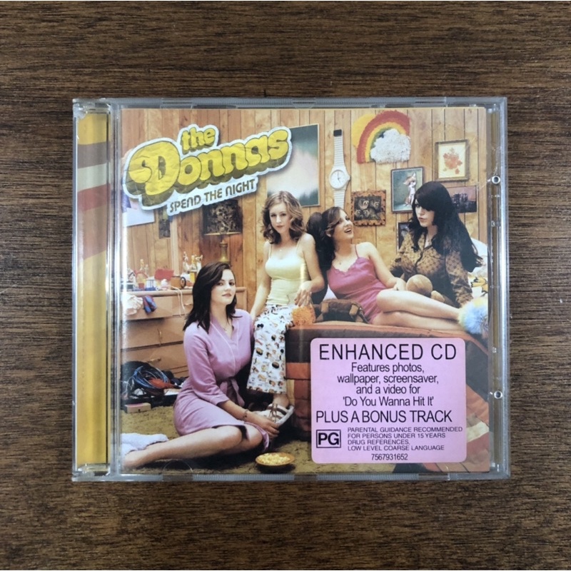 The Donnas - Spend The Night Enchanced CD Atlantic Rock and Roll Punk ...