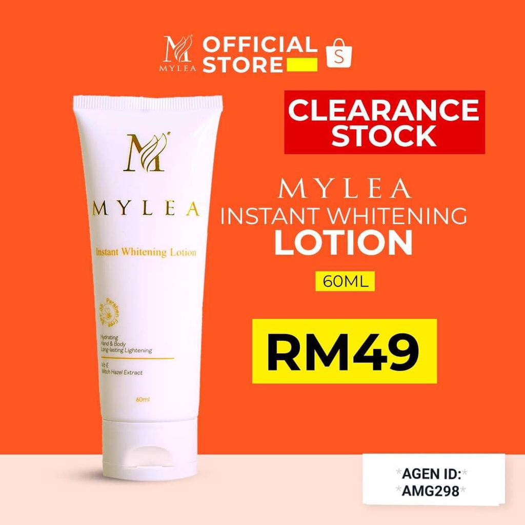 INSTANT WHITENING LOTION MYLEA ORIGINAL WITH BARCODE | Shopee Malaysia