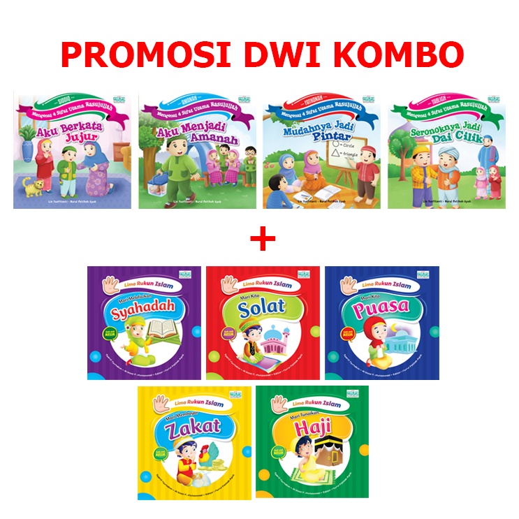 Azmar Prima Dwi Kombo - Kombo Mengenal 4 Sifat Utama Rasulullah + Kombo ...