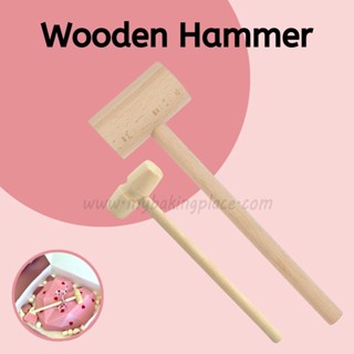 Mini hammer Wooden Hammer Cake Decoration Tukul Kayu Small Hammer ...