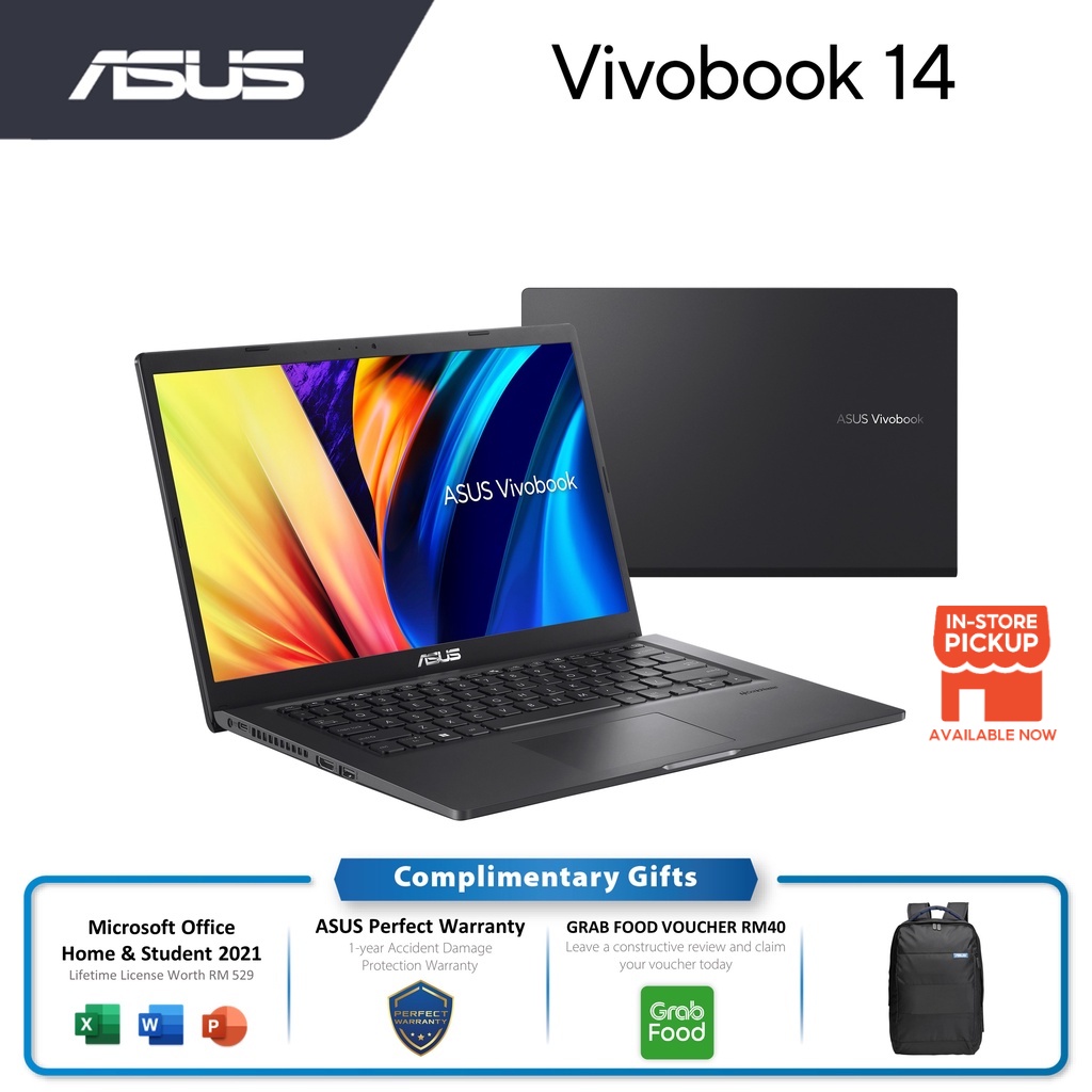 ASUS VivoBook 14 A1400 Price in Malaysia & Specs - RM2649 | TechNave