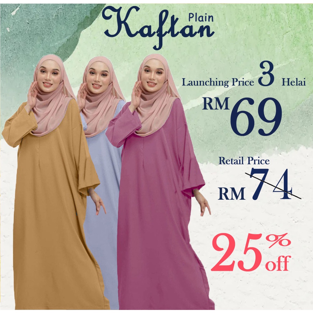 raya 2023 Kaftan Plain Baju muslimah Rubaba Branded Baju, Top shopee ... raya 2023 Kaftan Plain Baju muslimah Rubaba Branded Baju, Top shopee ...