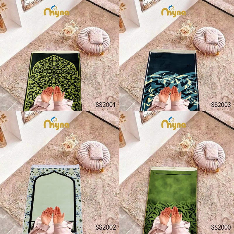 Sejadah Gebu Tebal Lembut murah Sejadah plain Prayer rag prayer mat ...