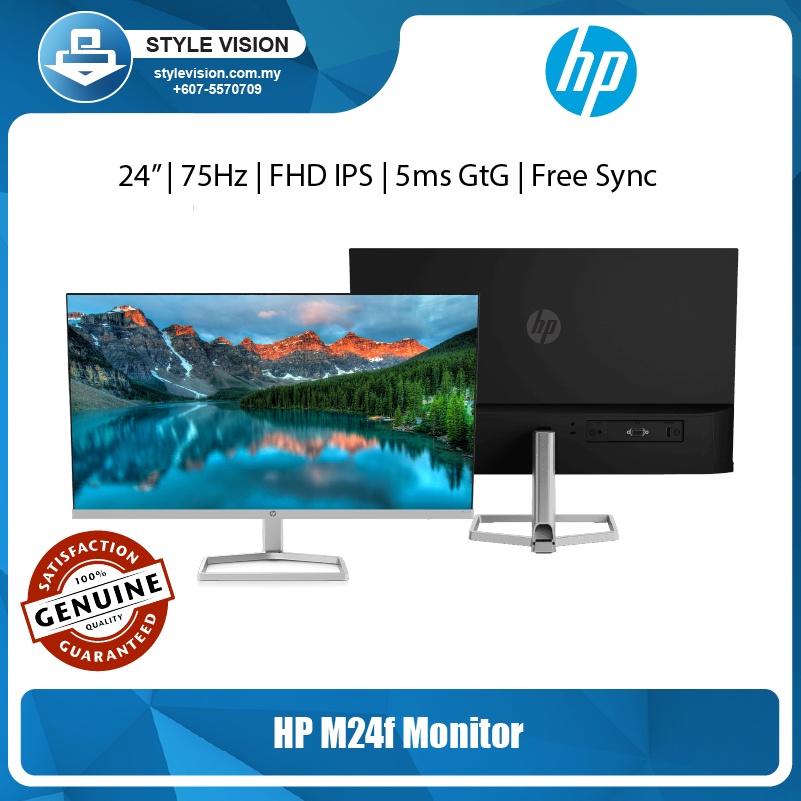 HP M24F (2E2Y4AA) Monitor (24"/75Hz/FHD IPS/5ms GtG/3 YRS Warranty ...