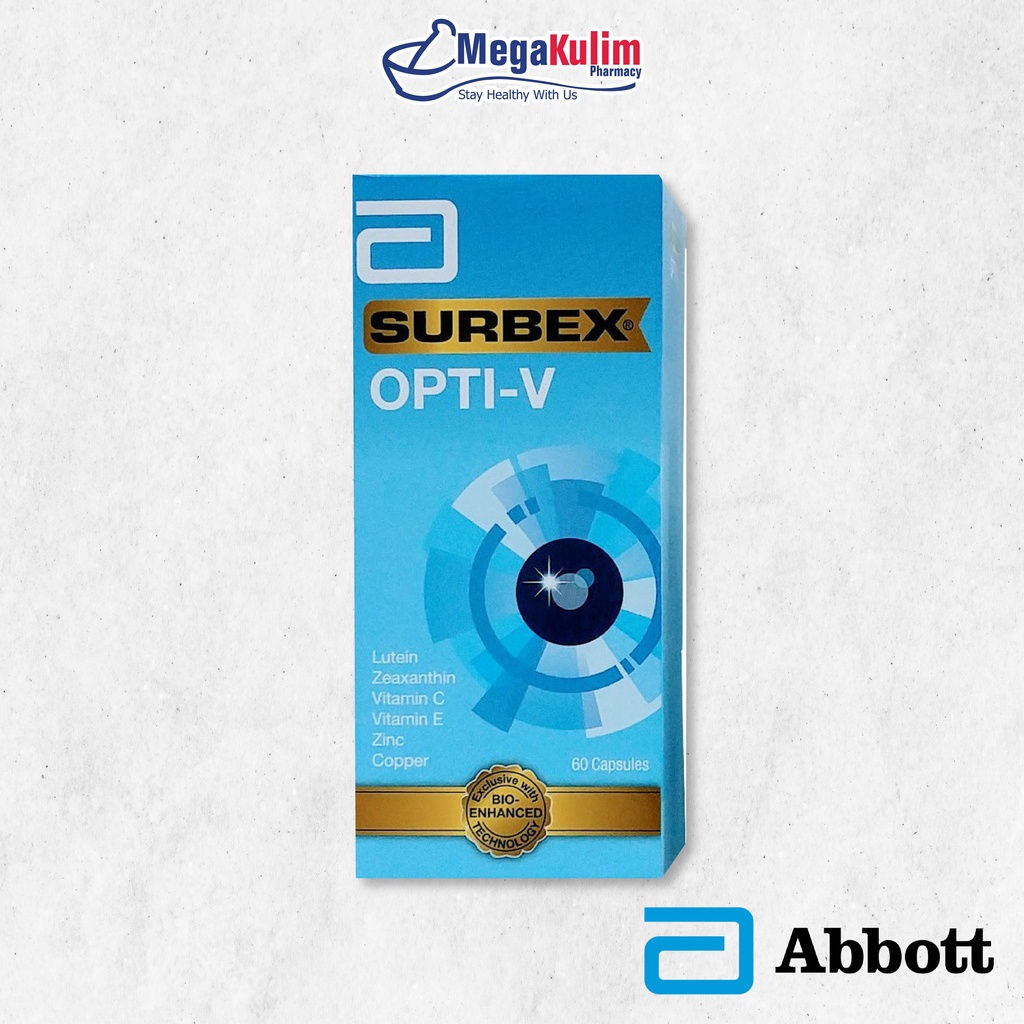 Abbott Surbex Opti-V 60 Cap | Shopee Malaysia