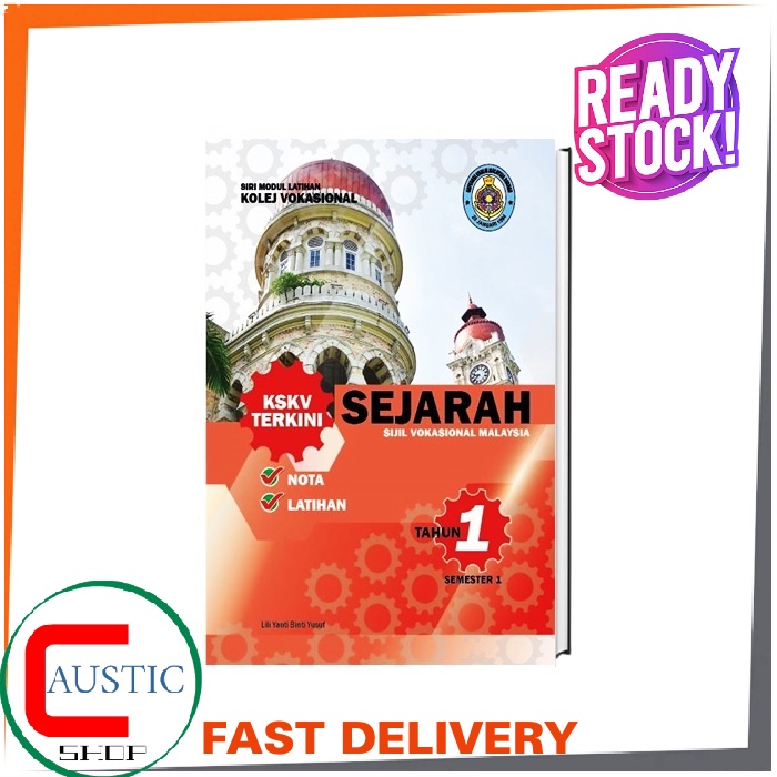 Siri Modul Latihan Kolej Vokasional: Sejarah Tahun 1 Semester 1 | Shopee Malaysia