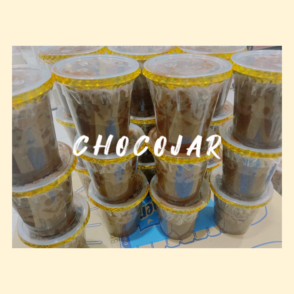 [ PREMIUM ] Chocojar premium tanpa sticker / cocojar / choco jar ...