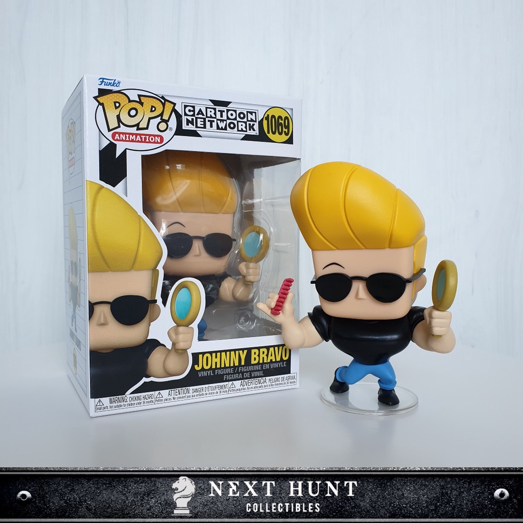 Funko Pop! Animation 1069 - Cartoon Network - Johnny Bravo | Shopee ...