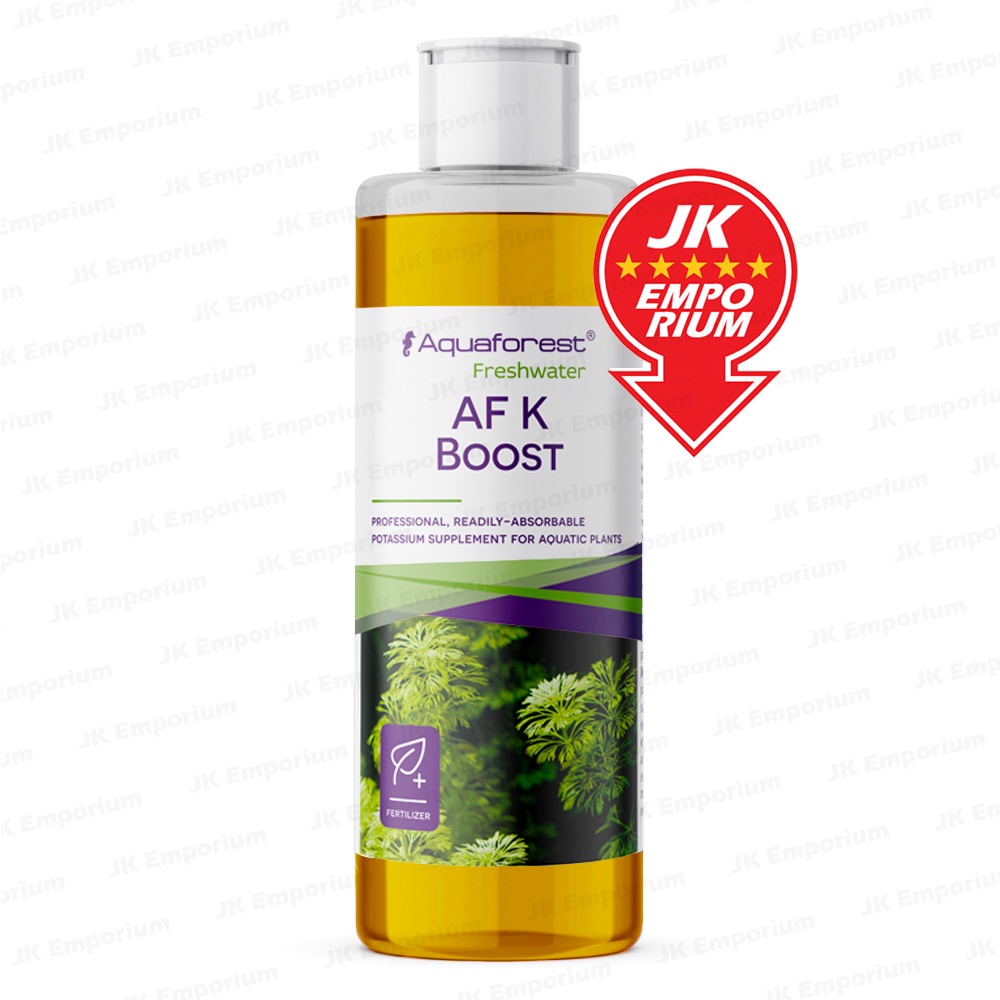 Aquaforest AF K Boost 125ml 250ml Freshwater Plant Fertilizer Aquascape ...