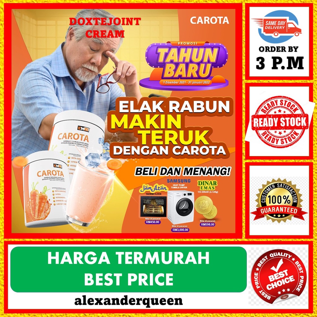 Carota @ Emzi Official Store [Ready Stock] | Shopee Malaysia