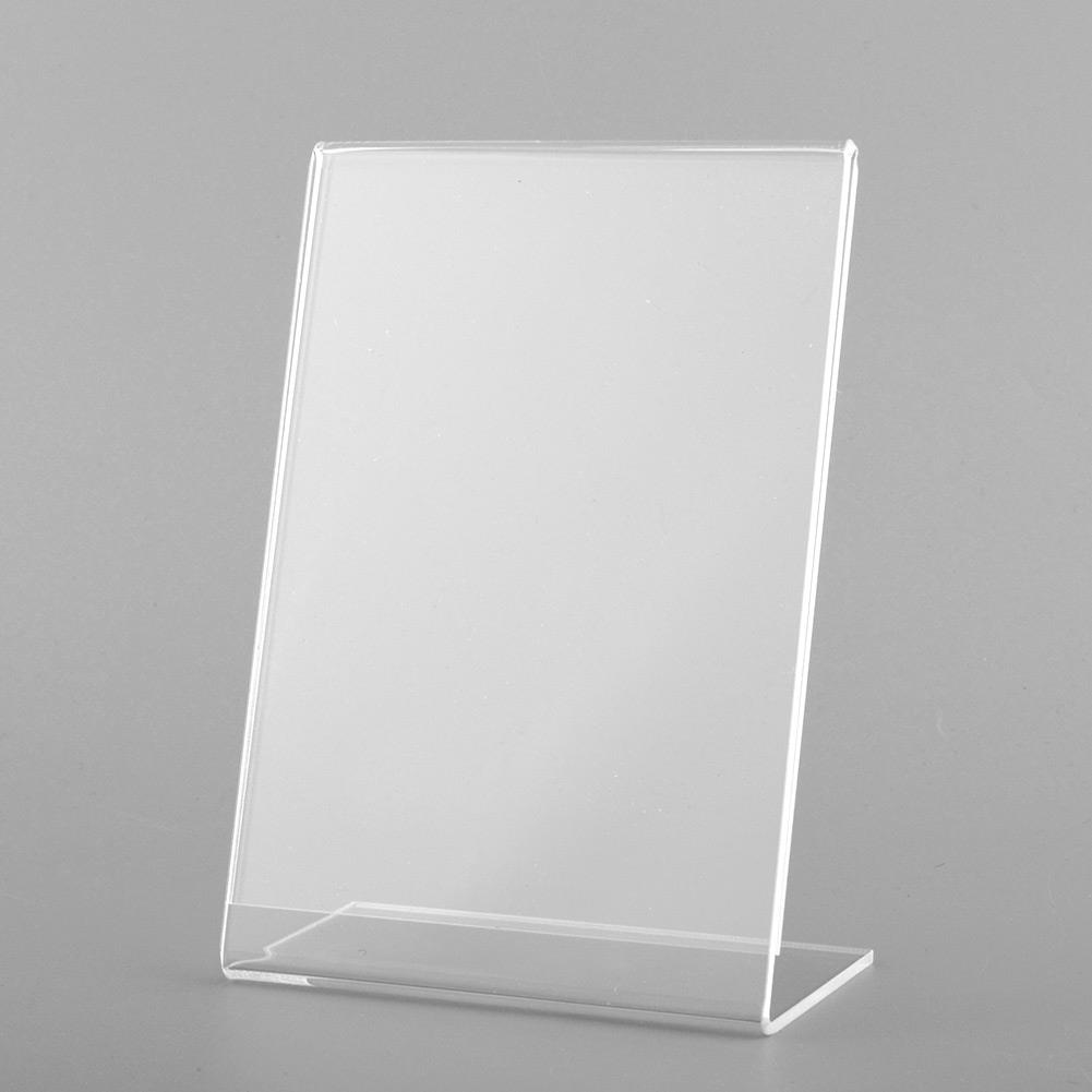 Acrylic L Shape A4 / A5 Stand Display | Shopee Malaysia