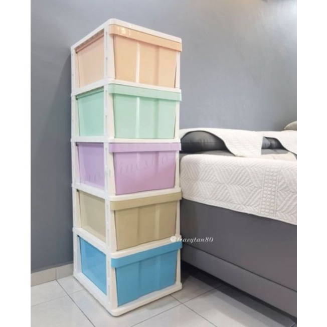 5 Tier Drawer Cabinet High Quality Multipurpose Cabinet Drawer Ready ...