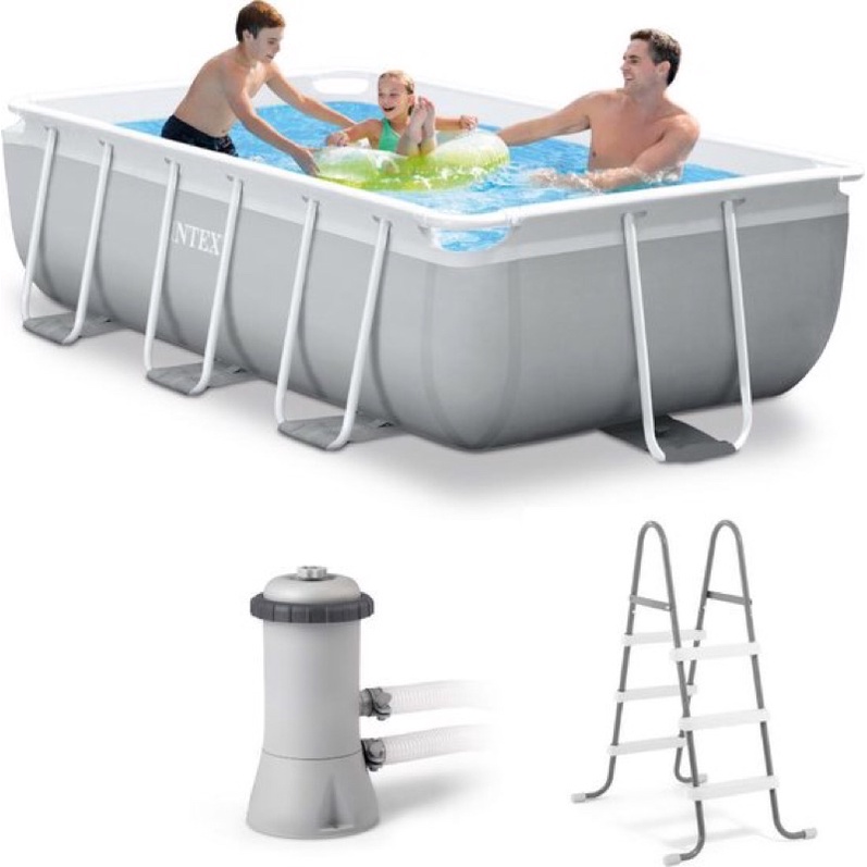 Intex pool 3m x 1.75m x 80cm prism frame set | Shopee Malaysia