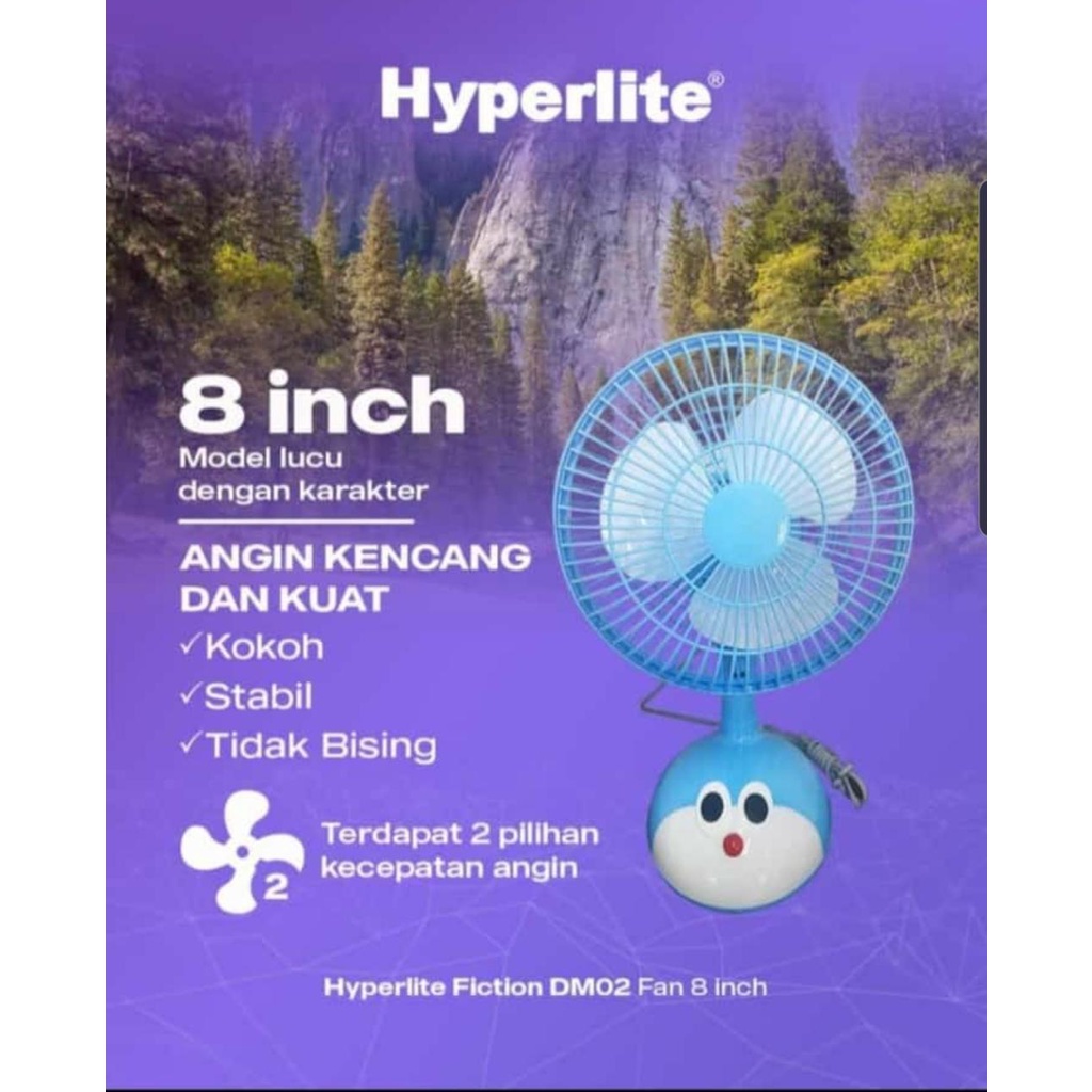 Arashi Hyperlite 8 Inch Cartoon Desk Fan | Shopee Malaysia