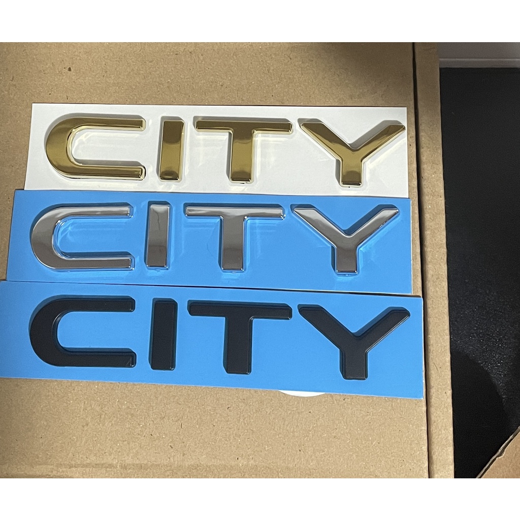 HONDA CITY GN2 EMBLEM CITY GN2 GOLD CITY GN2 BLACK EMBLEM | Shopee Malaysia