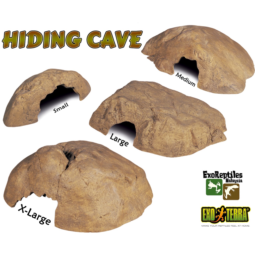 EXO TERRA HIDING CAVE (1 unit) | Shopee Malaysia