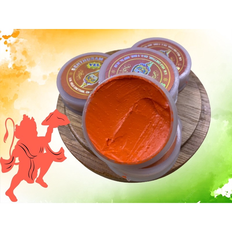 Vel Brand Senthuram Paste (5g)(Hanuman Kumkum paste) | Shopee Malaysia