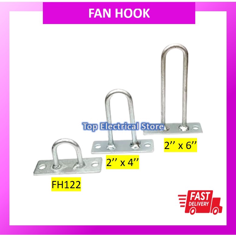 D FAN HOOK CEILING FAN HOOK CEILING MOUNT FAN HOOK KIPAS GANTUNG ...