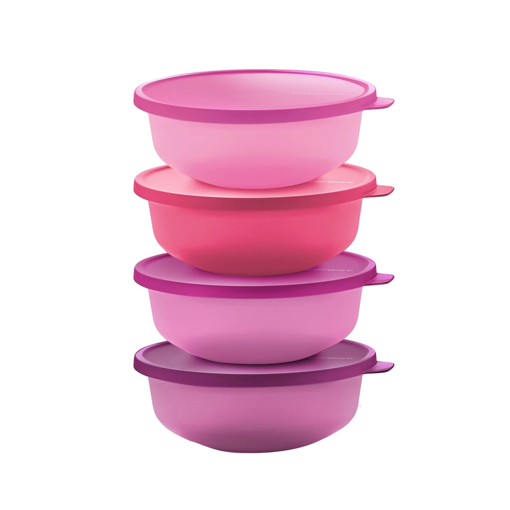 Tupperware Aloha Bowl 1L (4 pcs) | Shopee Malaysia