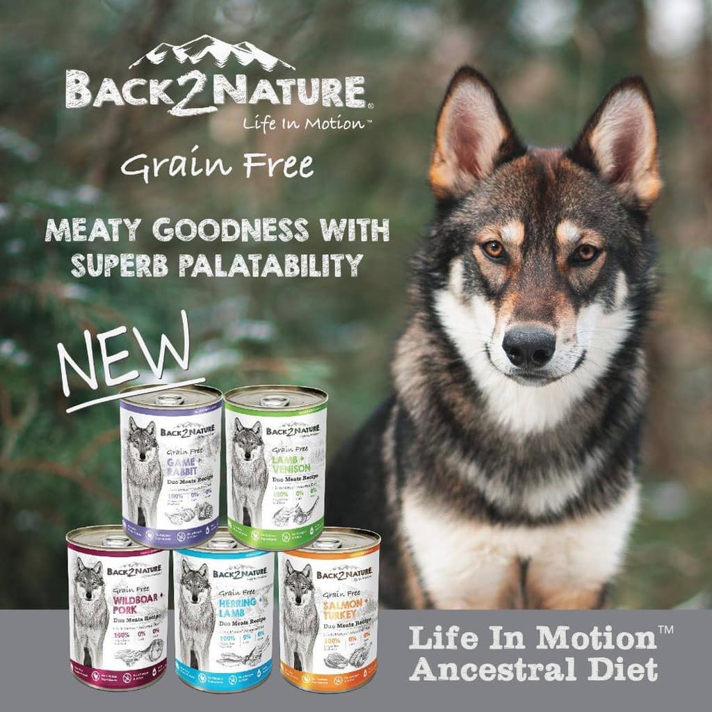 Back2nature Dog Can Wet Food Grain Free 400g | Shopee Malaysia