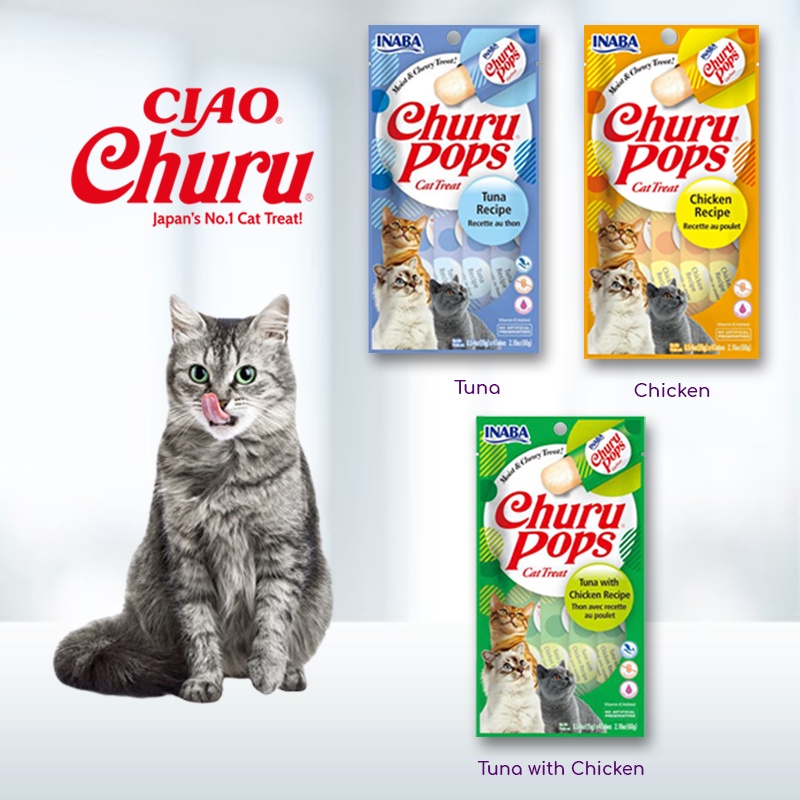 Inaba Churu Pops 4 x 15g | Shopee Malaysia