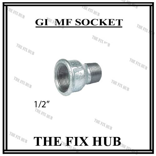 GI Galvanized Iron MF Socket (GI MF SOCKET) | Shopee Malaysia