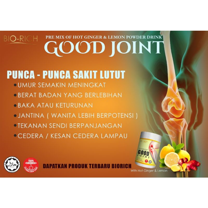 BR- GOOD JOINT (Hot Ginger + Lemon Flavor) | Shopee Malaysia