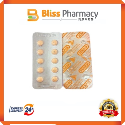 Serrin 5mg tab 10's (1papan) | Shopee Malaysia