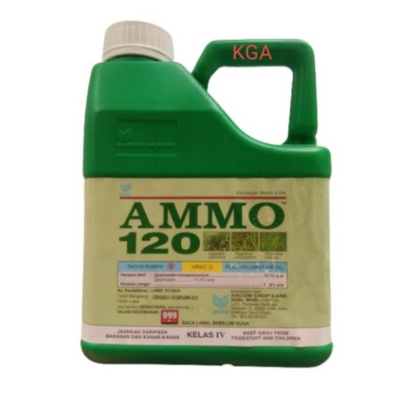 ANCOM AMMO 120 Racun Rumput/ Rumpai 4Liter | Shopee Malaysia