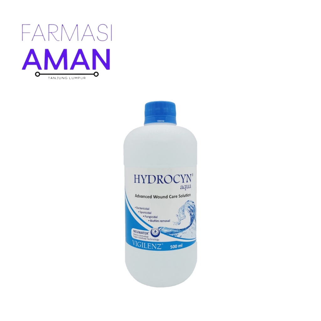 Hydrocyn Aqua Wound Solution 500ml | Shopee Malaysia