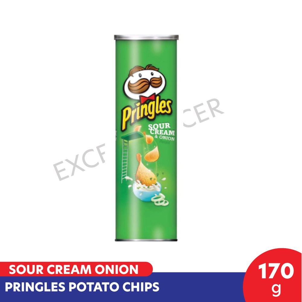 Pringles Sour Cream Onion Potato Chips 102g/107g | Shopee Malaysia