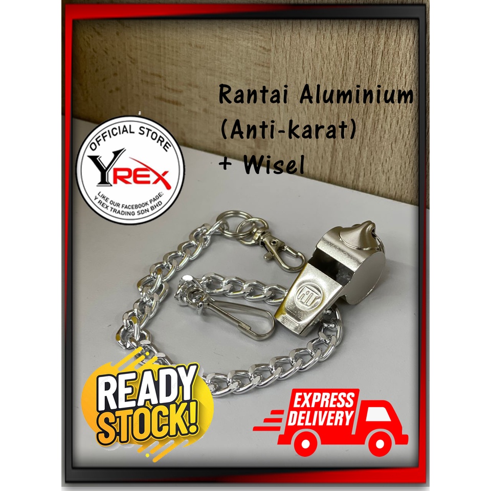 Rantai Aluminium dan Wisel Pendek (READY STOCK)-1 SET | Shopee Malaysia