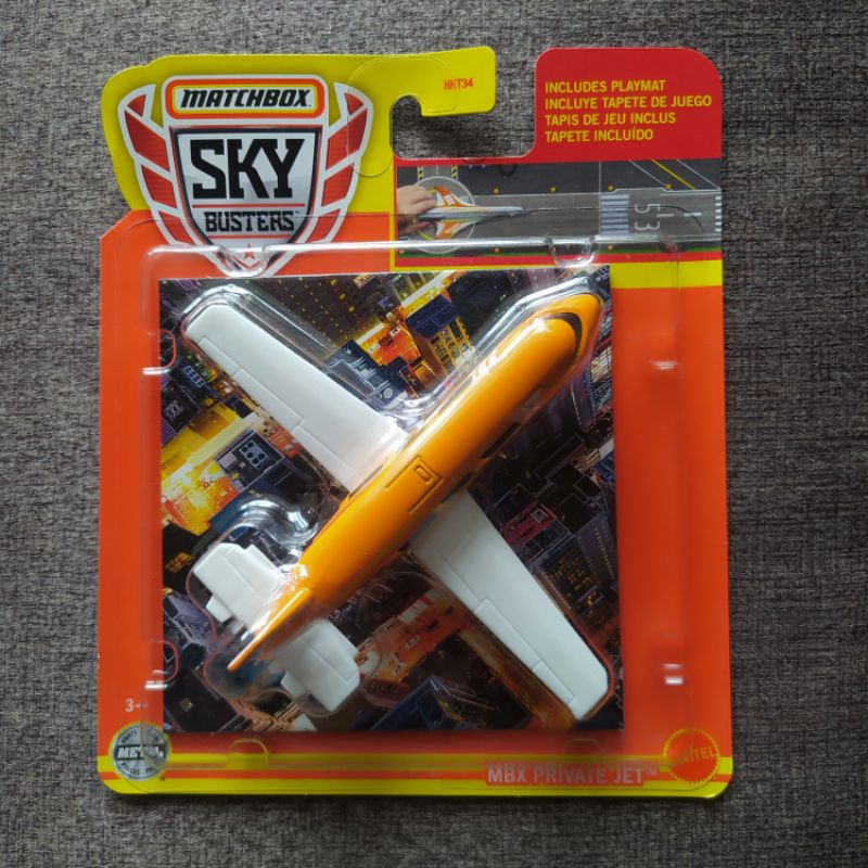 Matchbox Sky Busters MBX Private Jet | Shopee Malaysia