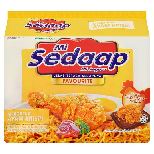 Mi Sedaap Goreng Ayam Krispi 5x88G | Shopee Malaysia