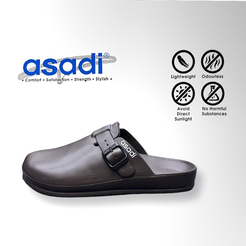 ASADI Men Clog Sandals Without Backstrap Ultra Lightweight Clog ...