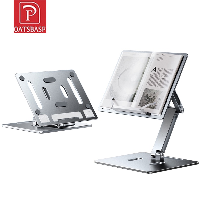 OATSBASF Z18 Metal Laptop Tablet Stand Book Reading Holder 4-37cm ...