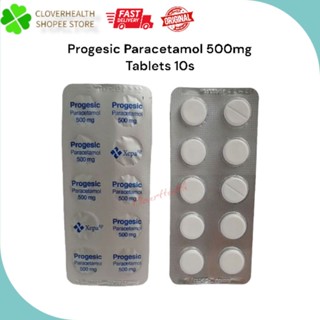 Progesic Paracetamol 500mg tablet 10s (Strip) | Shopee Malaysia