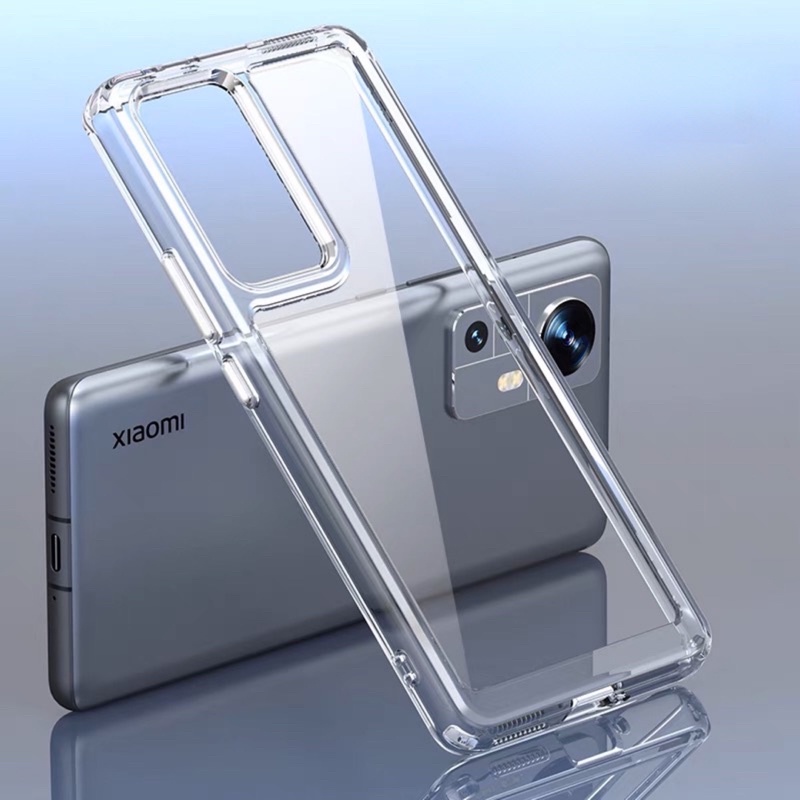 Xiaomi 12T 5G Case TPU+Acrylic Mi12T Clear Case for Xiaomi 12T Pro 5G ...