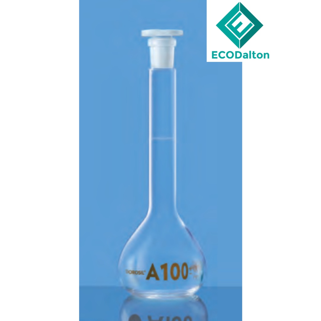 BOROSIL Volumetric Flasks 1000 ml, PP, Class A, USP, with Individual ...